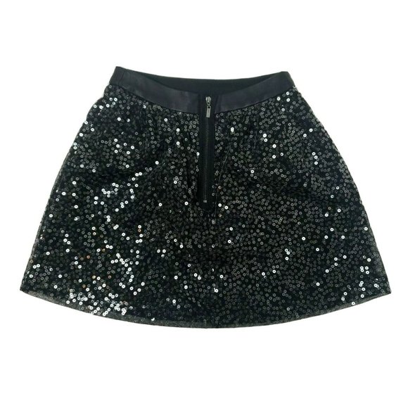 Eric + Lani | Skirts | Eric Lani Black Sequin Skirt Juniors Size | Poshmark